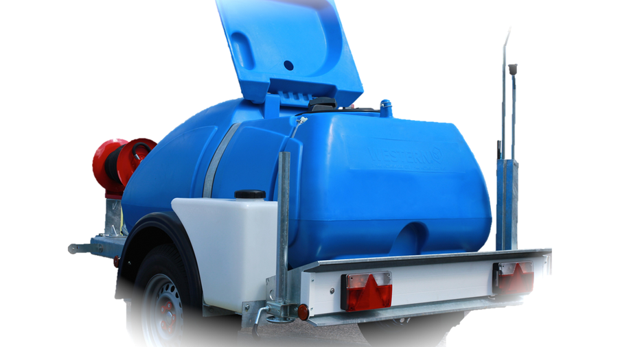 1100 Litre Water Bowser - Pressure Washer Bowser - Western Water Bowse