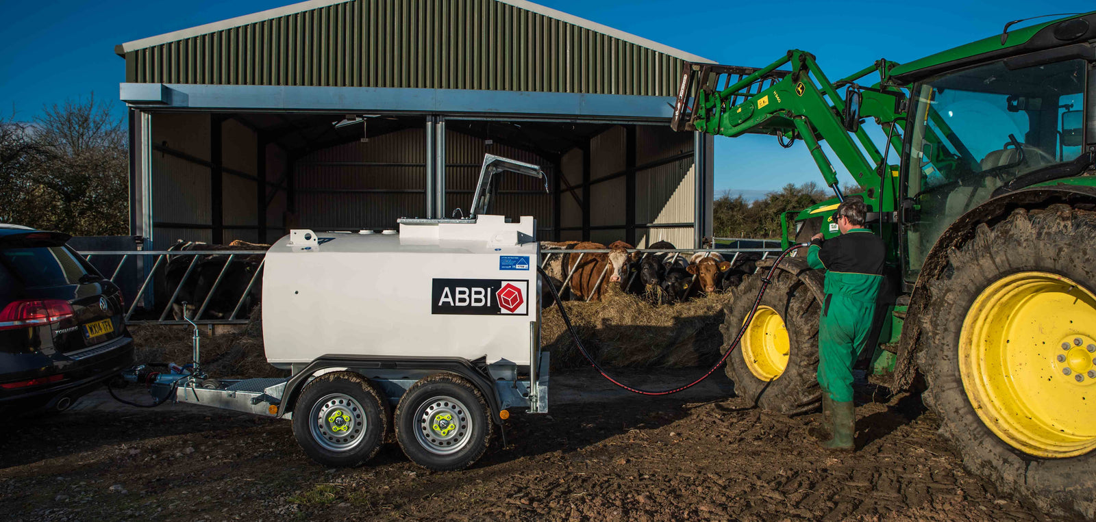 2000 Litre Steel Bunded Bowser - Western ABBI Highway Bowser - Ireland