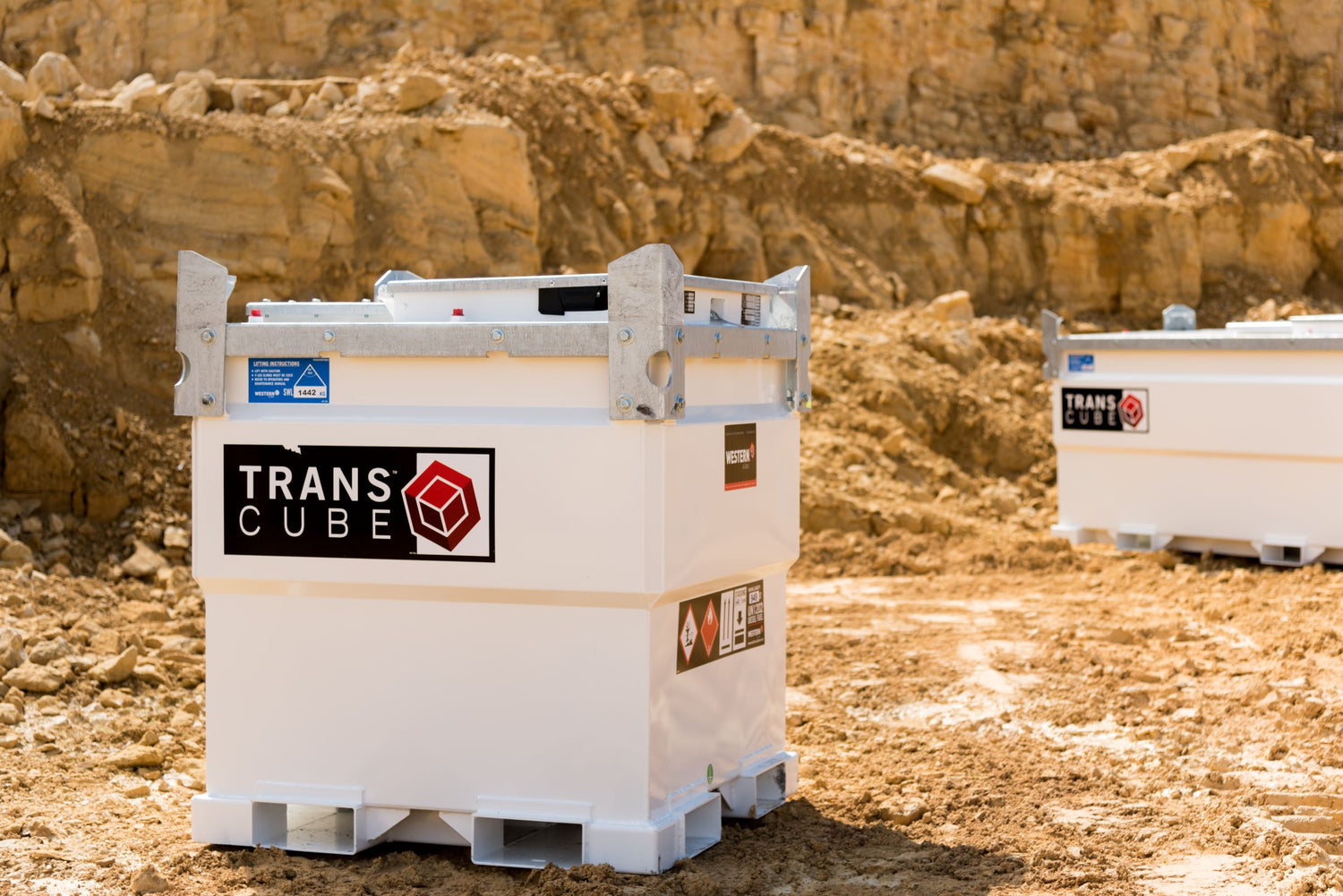 1000 Litre Steel Bunded Diesel Tank - Western TransCube - Ireland