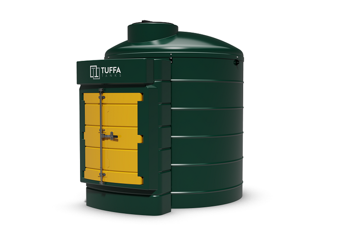 3500 Litre Waste Oil Tank - Tuffa Tank Waste Oil Tank